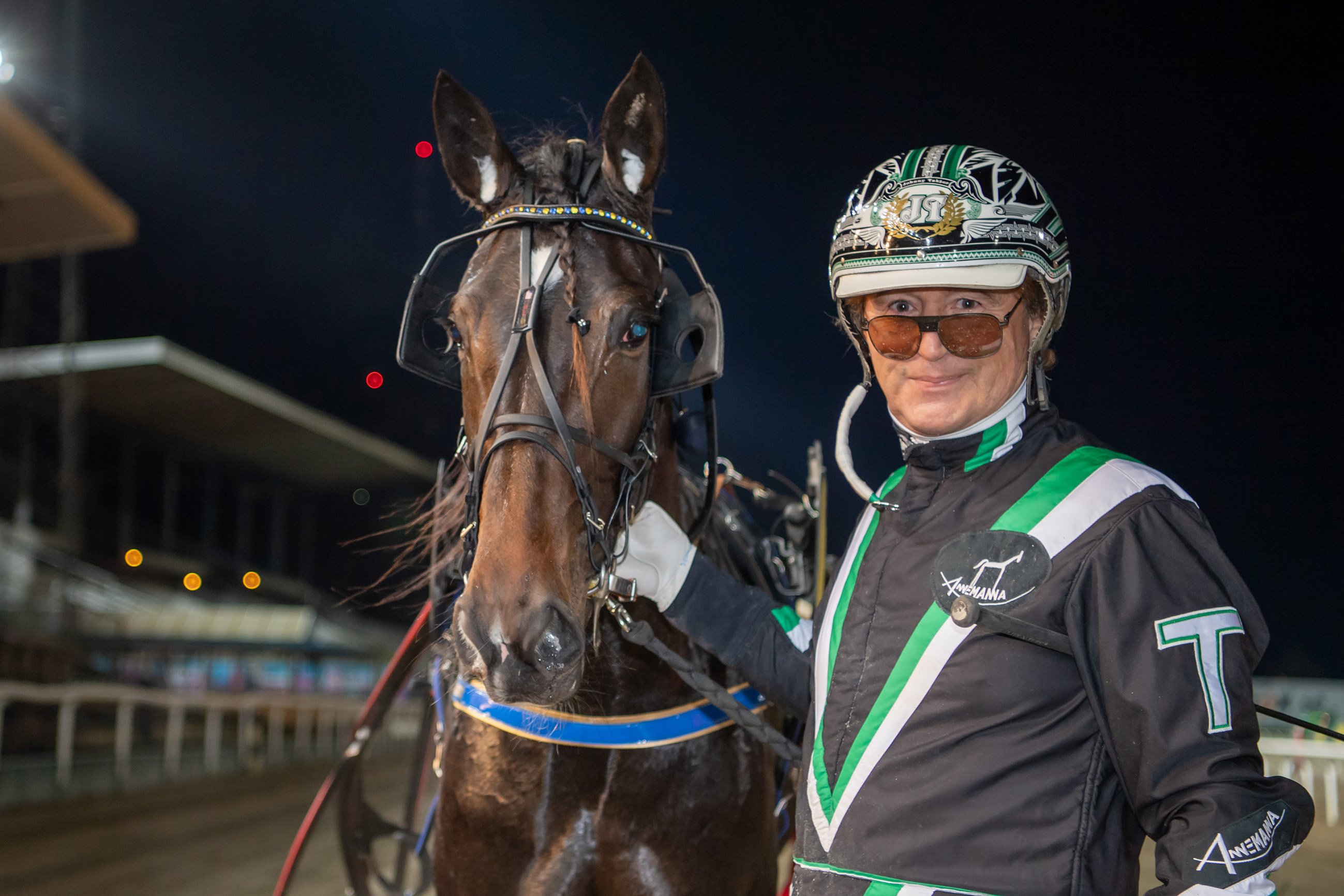 Johnny Takter ramade in kvällen