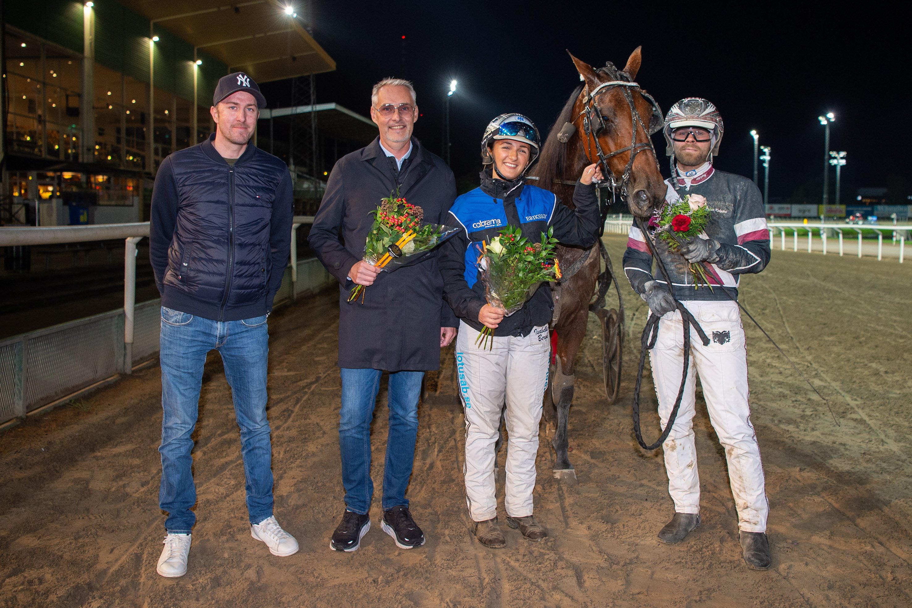 Nervös Christoffer såg segern från sidan